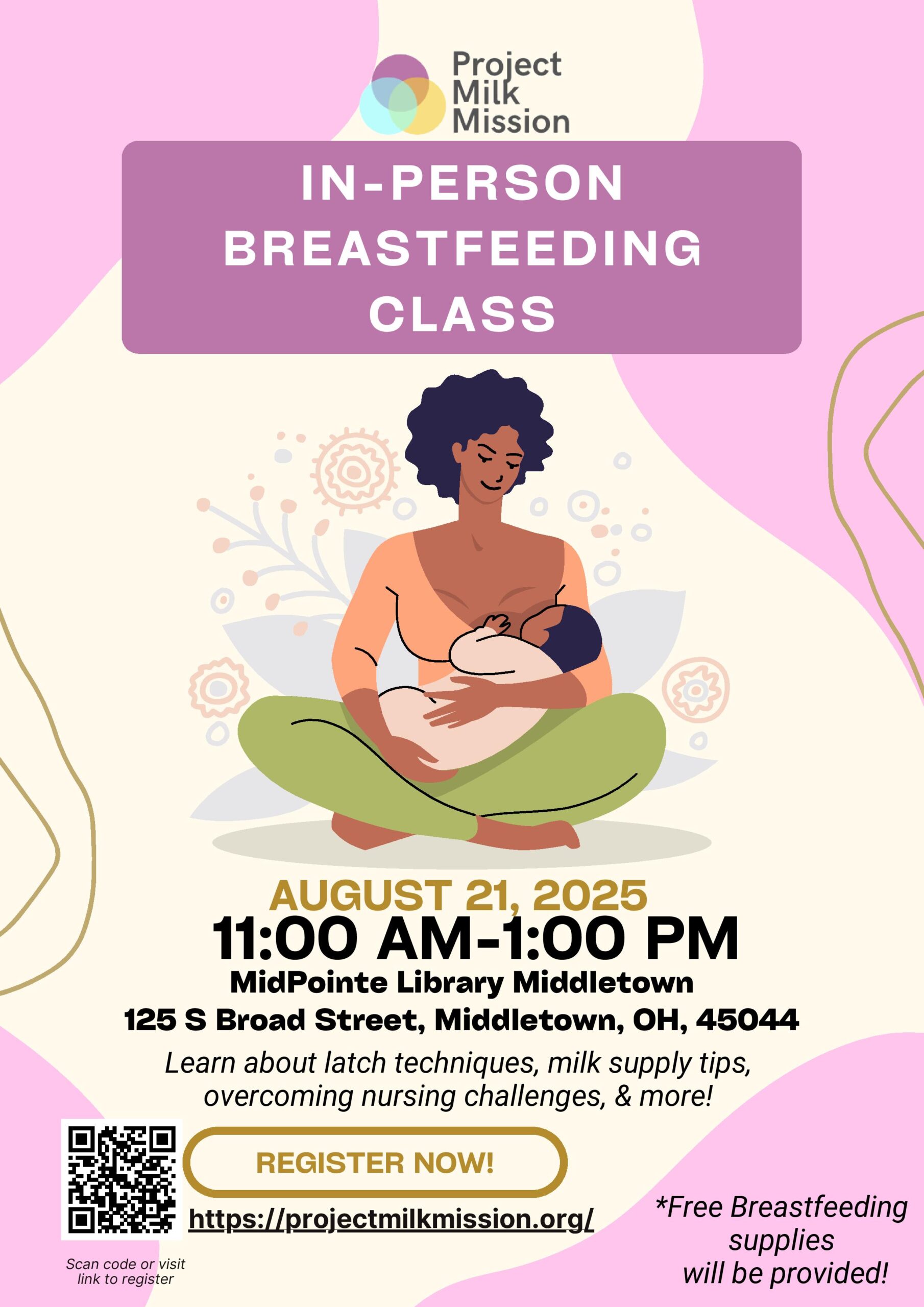 Breastfeeding Class – Project Milk Mission
